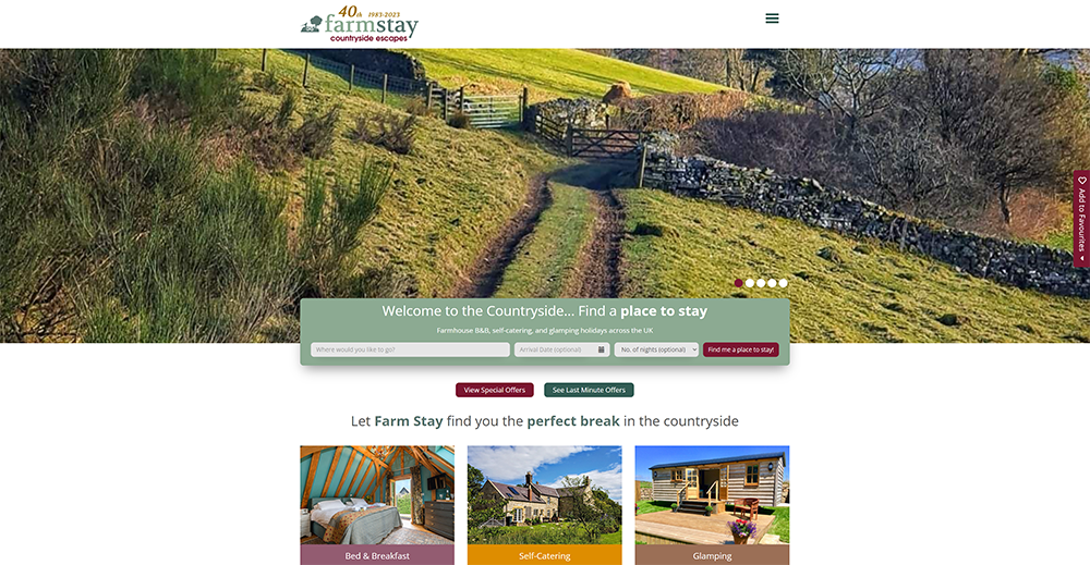 Farm Stay UK - Somewhere Overseas
